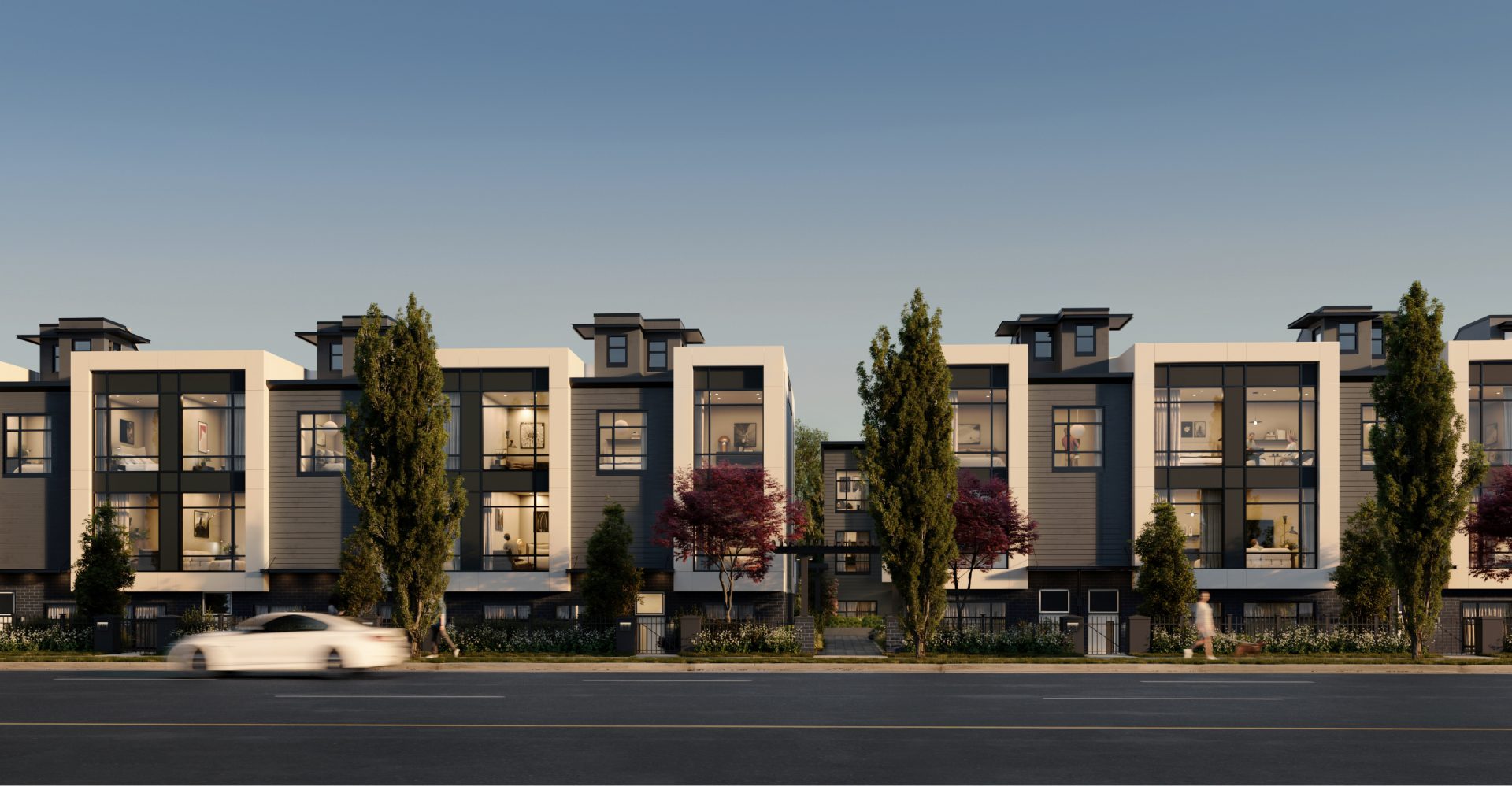 Rowen W47 – 36 Contemporary Cityhomes Travesing Nature and Urban Living